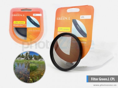 Kính lọc Green.L CPL (Filter CPL) - photoZone