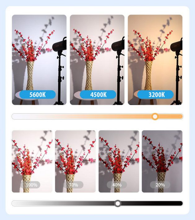 Đèn Studio Led ET-300S công suất 300W chỉnh màu (2700-6500K) ngàm bowen ...